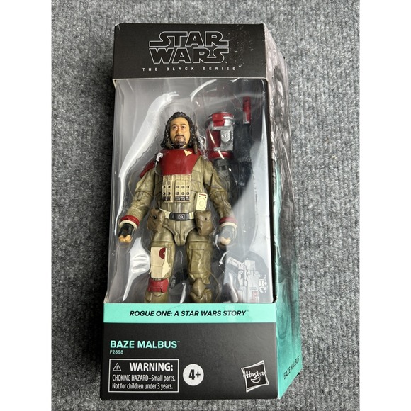 Hasbro | Toys | Star Wars The Black Series Rogue One Baze Malbus Action ...
